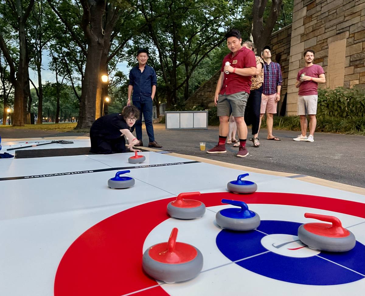 Take the Canadians Curling | Brooklyn Curling Center